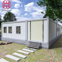 China Zontop Modern Frame Cheap  Easy Assemble 2 Story China  Portable Modern Building Container House  Cheap Prefab Homes for sale