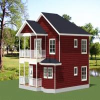 China Modern Frame Furnished Container Homes  2 Story Movable  Steel Structure for sale
