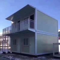 China 40ft Luxury Light Steel Villa Lightweight Prefab Steel Villa for sale