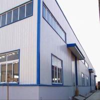 China Construction Prefabricated Metal Building , Hangar House Steel Frame Prefab Homes for sale