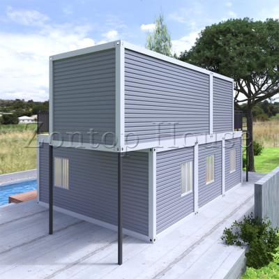 China China Philippines portable prefab houses movable customized mini modular 2 3 4 Bedroom flat pack prefab container house for sale