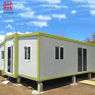 China Luxury Expandable Container House Folding Insulation Solar Prefab Container House for sale