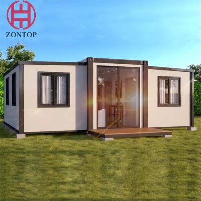 China Luxury Expandable Container House Folding Insulation Solar Prefab Container House for sale