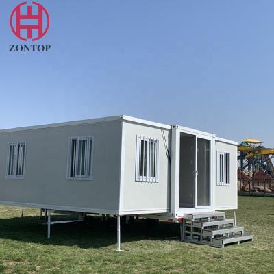 China Luxury Expandable Container House Folding Insulation Solar Prefab Container House for sale