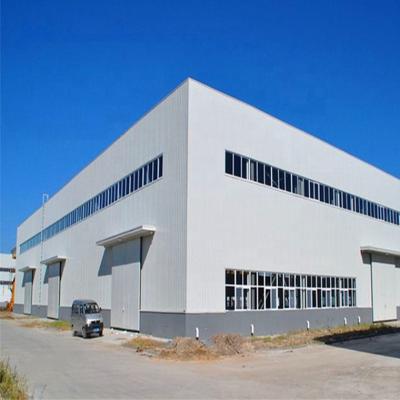 China Prefabricated Steel Frame Container House Customized Structure Workshop Warehouse Office Hotel for sale