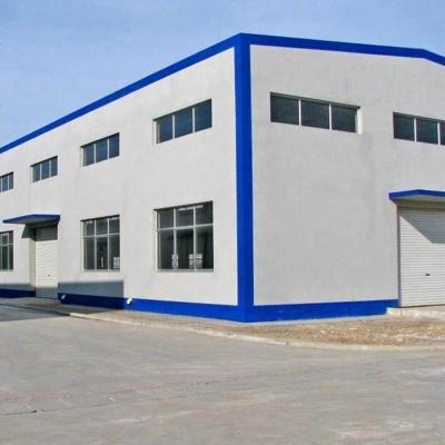China Prefabricated Steel Frame Container House Customized Structure Workshop Warehouse Office Hotel for sale