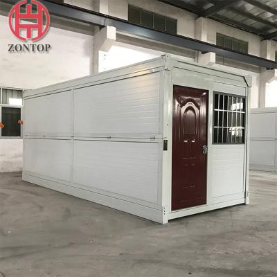China 20Ft Prefab Foldable Container House Modern Style ISO CE Certification for sale