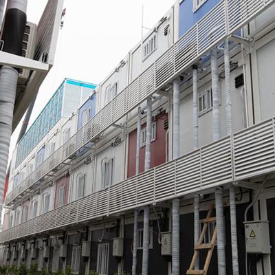 China Double Storey Container House For Outdoor Office Hotel Hospital Zontop light Steel Prefabricated Building Container Hous for sale