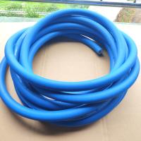 China Flexible Blue Antibacterial Sanitary Hose Food Approved Rubber For Cleaning for sale