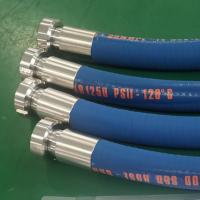 China Acid Resistant Industrial Rubber UHMWPE Discharge Chemical Hose for sale