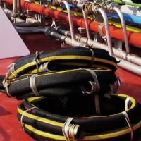 China NBR Petroleum Rubber Hose PN 10 Flexible Fuel Suction And Delivery for sale