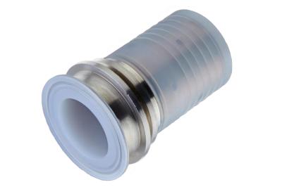 China 3A Standard PFA PTFE Fitting Tri Clamp Sanitry Hose Fittings for sale