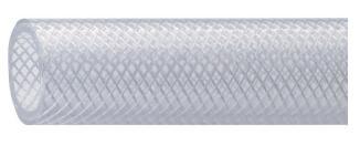 China Transparent Flexible Medical Vacuum Hose Braided Rubber Silicone Tube Hose for sale