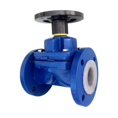 China Fluorine Lined Diaphragm PTFE Lined Valve Flange Ends for sale