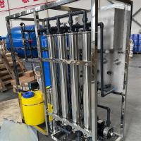 China Wooden Case Pure Drinking Water Making Industrial Treatment Machine 500l with RO Filter for sale