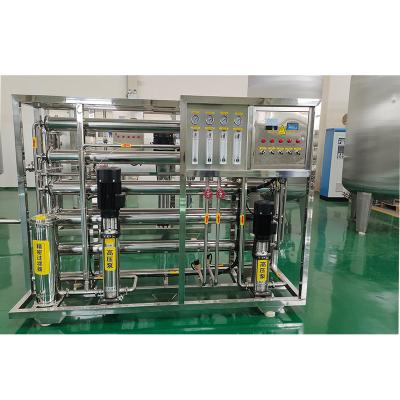 China 2L/Hour RO Filtration Plant Double Reverse Osmosis System for Mineral Water Industry for sale