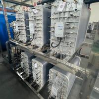 China PLC Controlled 30ton Electrodeionization Module for Ultra Pure Water RO Purification for sale