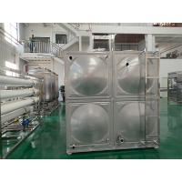 China Stainless Steel Square Rectangular Drinking Water Storage Tank for Energy Mining 1000MPa for sale