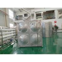 China Stainless Steel Square Rectangular Drinking Water Storage Tank for Energy Mining 1000MPa for sale