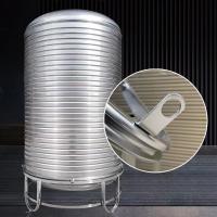 China Household Rooftop Domestic Water Supply Stainless Steel Water Tank Durable Insulated Storage Tank for sale