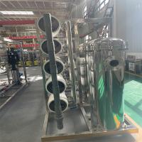China Borehole Well Saline Water Treatment Machines with Wooden Case Reverse Osmosis Filter for sale