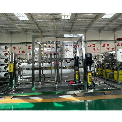China 10m3 per hour Automatic Well Borehole Water Treatment System for Food Farm Irrigation for sale
