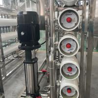 China 1500*600*1500mm 380V/1.5Kw RO Water Plant for 10000LPH Reverse Osmosis System Solution for sale