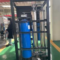 China RO 500L/H Reverse Osmosis Water Treatment System for Mineral Water Industry at 10-40C for sale