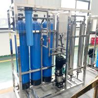 China 500L 3 Bottles RO Reverse Osmosis Water Treatment Filters Purify Machine in Wooden Case for sale