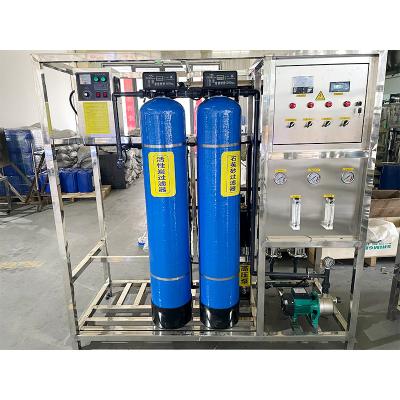 China 300kg Capacity Reverse Osmosis Water Treatment System for Water Desalination Machine for sale