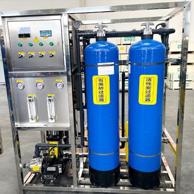 China 380V/1.5Kw RO Water Filter System 1000L Filtration Plant Purification Reverse Osmosis for sale