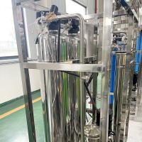 China 500L FRP Vessel Reverse Osmosis Plant for Pure Water Treatment in Stainless Steel Tank for sale