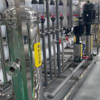 China 10 Ton Reverse Osmosis Purified Mineral Water Treatment Equipment for Direct Drinking for sale