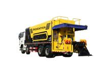 China SRO5312TFC-13 Micro Surfacing Paver Slurry Paver Truck | Asphalt Slurry Seal Road Maintenance Vehicle for sale