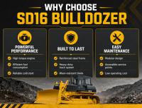 China Shantui Bulldozer High Traction Durable Undercarriage Comfort Cab Easy Maintenance for Various Soil Conditions for sale