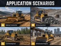 China SD34 Heavy Crawler Bulldozer, Weichai WP13 Engine, China Stage IV, Dual Power Intelligent Control Dozer for sale