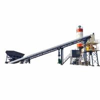 China HZS090-5L Concrete Batching Plant 90t/h Modular Design Ready Mix Concrete Mixing Plant with JS1500 Mixer for Construction for sale