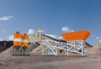 China HZS050-3Y 50m³/h Concrete Batching Plant JS1000 Mixer Modular Concrete Mixing Plant for Construction for sale