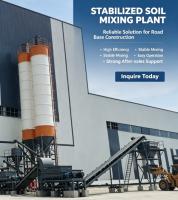 China Stabilized Soil Mixing Plant | High Precision Intelligent Stabilized Soil Batching Mixing Station for sale