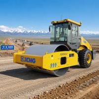 China XS203J Single Drum Vibratory Roller 20 Ton | Shangchai Engine Road Compaction Machine for Highway Dam Airport Construction for sale