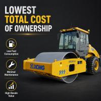 China XS203J Single Drum Vibratory Roller 20 Ton | Shangchai Engine Road Compaction Machine for Highway Dam Airport Construction for sale