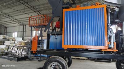 China Mobile Asphalt Mixing Plant with Forced Mixer and 2T Bitumen Heating Tank for sale