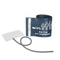 China NICU Ready Nylon Neonate Reusable NIBP Cuff Heavy Duty 6-11cm Single Tube for sale