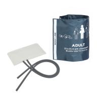 China Dual Tube Adult Reusable NIBP Cuff Durable Heavy Duty Nylon 25-35cm Medical for sale