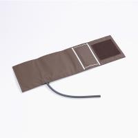 China Brwon Reusable NIBP Cuff 27 - 35cm Universal Compatibility PU Leather Adult NIBP Cuff for sale