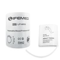 China Disposable NIBP Adult Cuff Rounded Corners Thigh 46 - 66CM Single Tube for sale