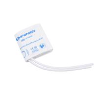 China Disposable Adult NIBP Cuff With Artery Indicator 27.5 - 36.5CM Double Tubing for sale