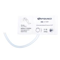 China Hygienic Safe Disposable NIBP Cuff Adult Thigh 46 - 66CM Double Tubing for sale