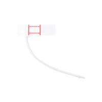 China Fragile Skin NIBP Cuff Neonate Disposable Size 1 Single Hose Gentle Touch 3-6CM for sale