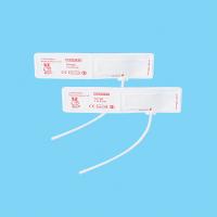 China Flat Bladderless BP Cuff Disposable Neonate 3-6CM Size 1 Soft Single Tube for sale